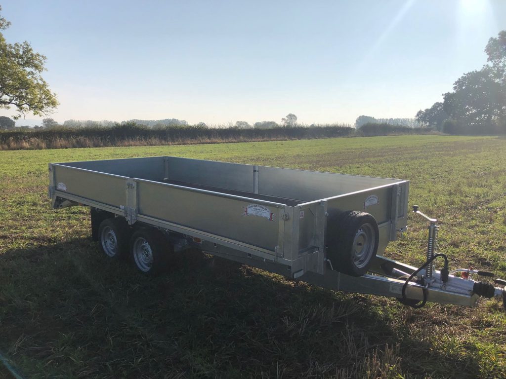 GRAHAM EDWARDS FB1435 FLATBED 14 FOOT TANDEM AXLE 3500 KG TRAILER - WMAGRI